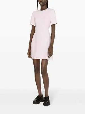 Maje Short-sleeved Jacquard-knit Minidress