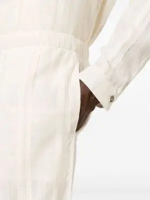 AMIR SLAMA Striped Trousers