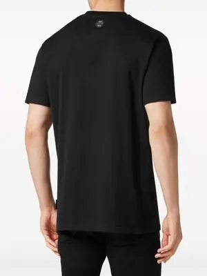 Philipp Plein Teddy Bear Cotton T-shirt - Black