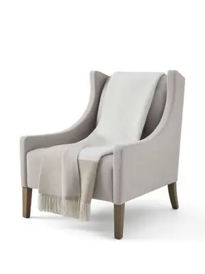 Brunello Cucinelli Two-tone Fringed Cashmere Blanket