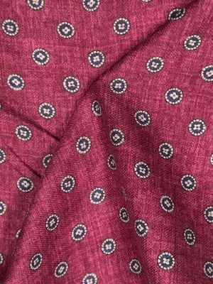 Brunello Cucinelli Reversible Square Pocket - Red