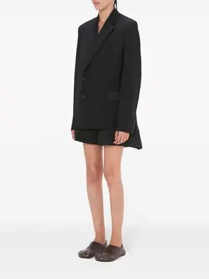 JW Anderson Panelled Double-breasted Blazer - Black