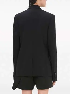 JW Anderson Panelled Double-breasted Blazer - Black