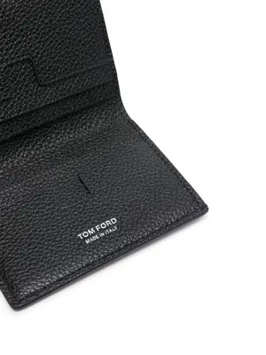 TOM FORD Logo-print Leather Cardholder