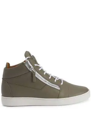 GIUSEPPE ZANOTTI Kriss Mid-top Sneakers - Green