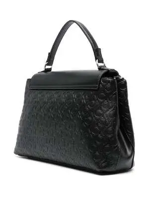Calvin Klein Monogram Bag With Logo Plaque