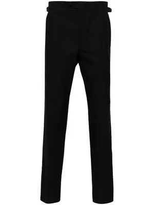 FURSAC Wool-faille Tuxedo Trousers