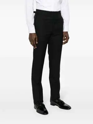 FURSAC Wool-faille Tuxedo Trousers