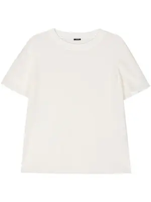 JOSEPH Rubin Crepe De Soie T-shirt - White