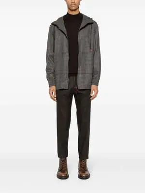 Kiton High-neck Jumper - Brown