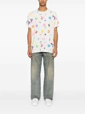PURPLE BRAND P018 Drop-crotch Wide-leg Jeans