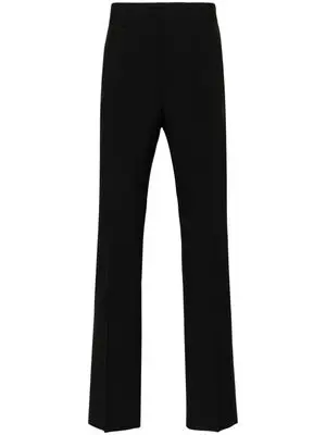Valentino Garavani Virgin Wool Tailored Trousers - Black