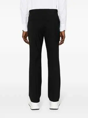 Valentino Garavani Virgin Wool Tailored Trousers - Black