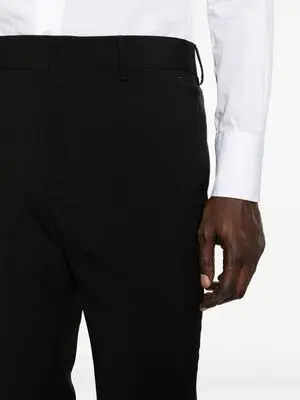 Valentino Garavani Virgin Wool Tailored Trousers - Black