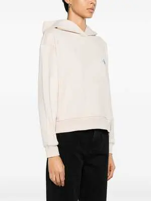 Calvin Klein Logo-patch Jersey Hoodie