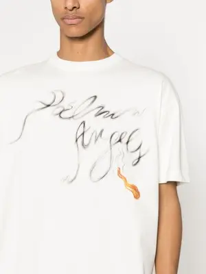 Palm Angels Foggy Logo-print T-shirt