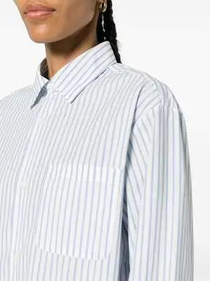 A.p.c. Sela Striped Shirt - Blue