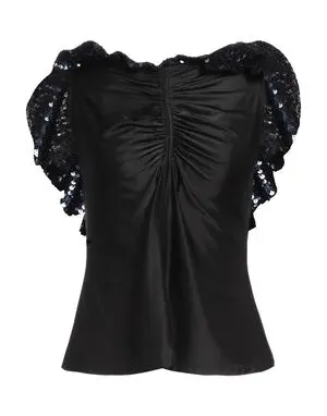 Rabanne Ruched Tulle Top
