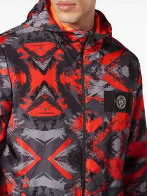 PLEIN SPORT Logo-print Hooded Jacket