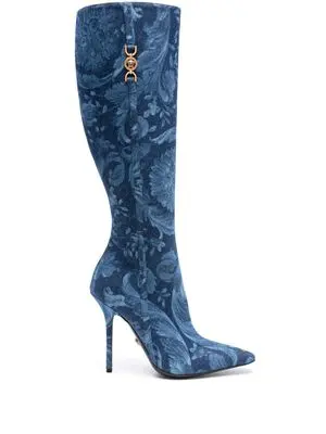 Versace Stiletto Boots For Women