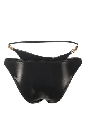 Versace Greca Detailed Layered Bikini Bottom