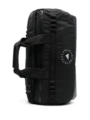 Adidas By Stella McCartney 24/7 Logo-print Bag - Black