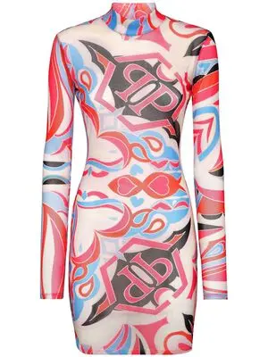 PHILIPP PLEIN Philipp Plein Colorful Circus Minidress