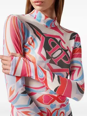 Philipp Plein Colorful Circus Minidress