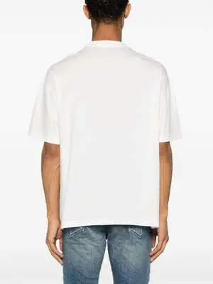 PURPLE BRAND Logo-embroidered Cotton T-shirt
