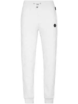 Philipp Plein Diamond-quilted Track Pants