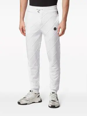 Philipp Plein Diamond-quilted Track Pants