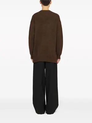 JIL SANDER Melange-effect Wool-blend Jumper
