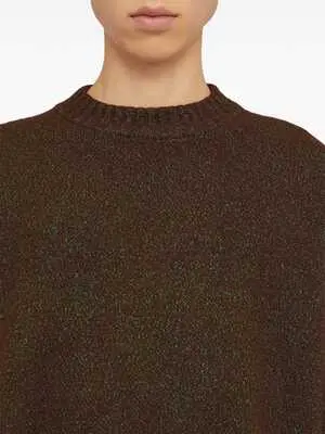 JIL SANDER Melange-effect Wool-blend Jumper