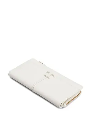 TOD'S T Timeless Leather Wallet