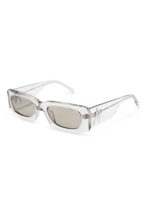 Linda Farrow X The Attico Mini Marfa Sunglasses - Purple