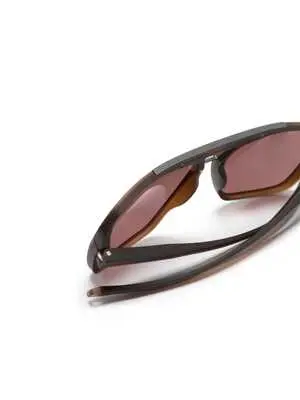 Dita Rectangle-frame Sunglasses