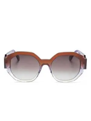 FACE À FACE Notchi 2 Geometric-frame Sunglasses - Purple
