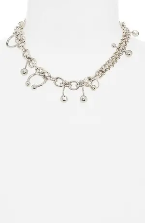 JUSTINE CLENQUET Holly Pierced Choker Necklace