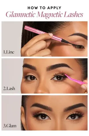 GLAMNETIC Magnetic False Eyelashes