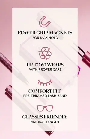 GLAMNETIC Magnetic False Eyelashes