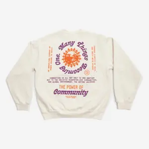 Youth To The People Community Crewneck - Cream