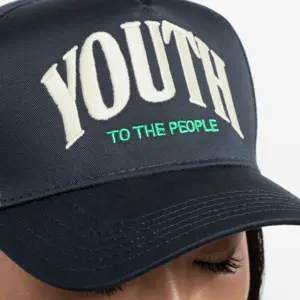 Youth To The People Trucker Cap - Navy Blue