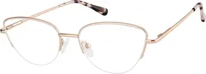 ZENNI Cat-Eye Half-Rim Eyeglasses