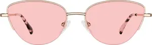 Zenni Cat-eye Half-rim Eyeglasses