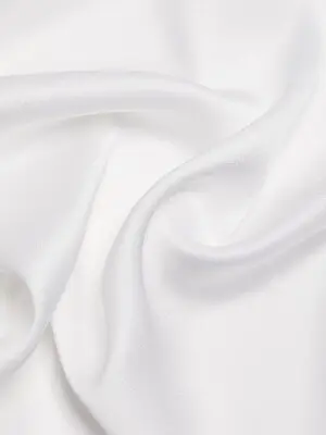 Michael Kors Sleeveless Charmeuse Blouse - Optic White