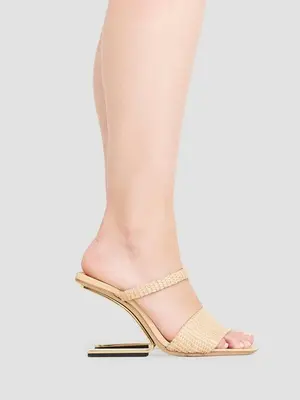 Cult Gaia Rene 83mm Woven Sandals