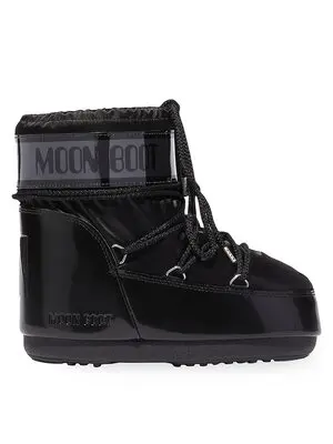 Moon Boot Icon Low Fleece Boots Black