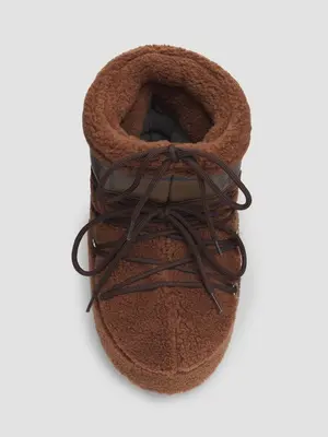 Moon Boot Icon Low Fleece Boots - Brown