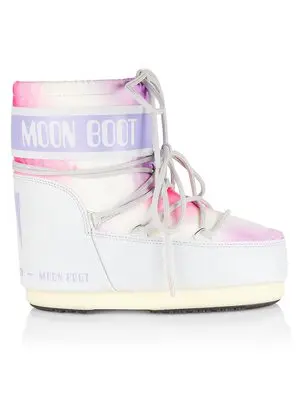 Moon Boot Icon Low Fleece Boots Glacier Grey