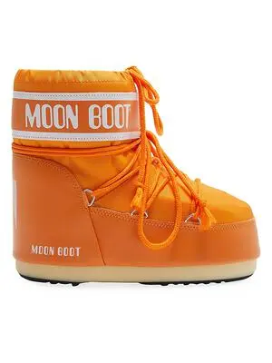 Moon Boot Icon Low Fleece Boots Orange